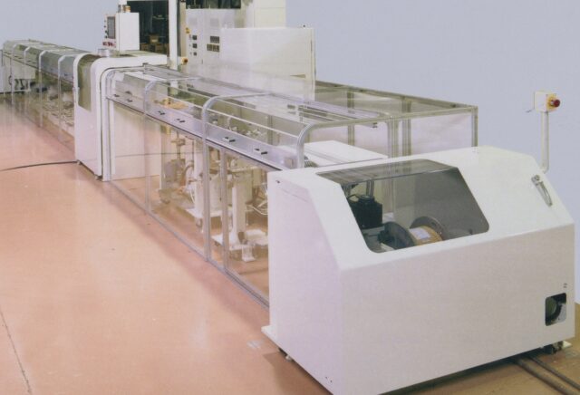 Flat-Square Wire Covering line | MITSUBA MFG. CO., LTD.